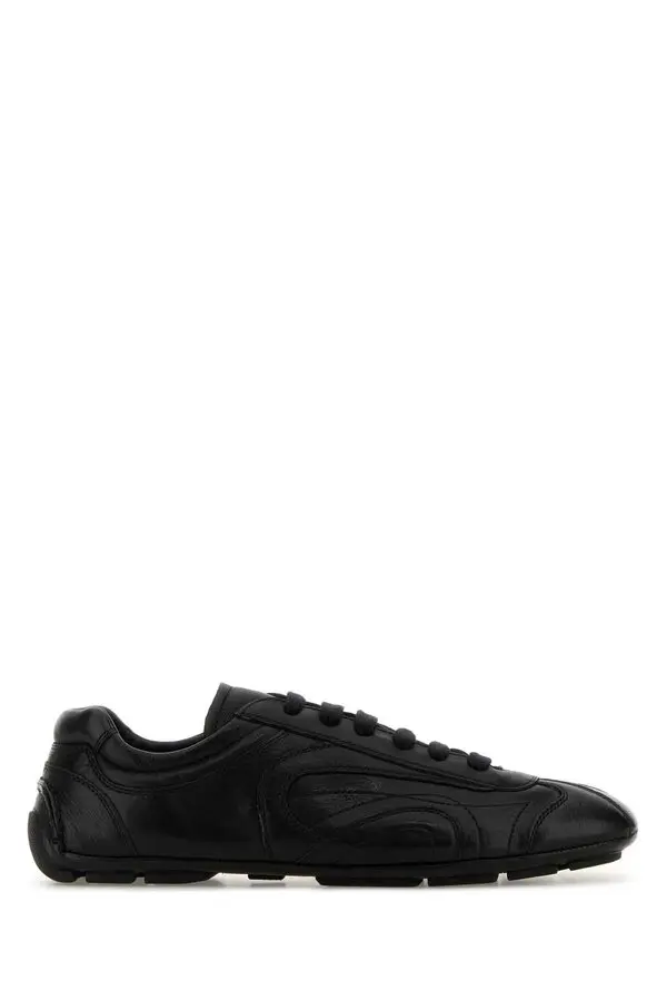 Prada Nappa Leather Re-edition Sneaker - Black