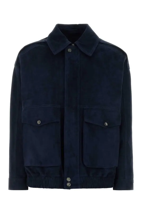SALVATORE SANTORO Suede Leather Jacket