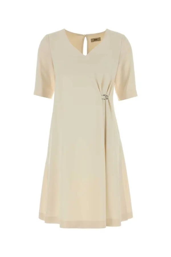 Herno Stretch Crepe Mini Dress