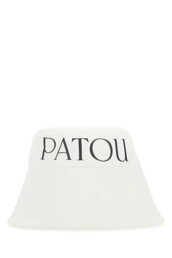 PATOU No Brand Canvas Hat - White