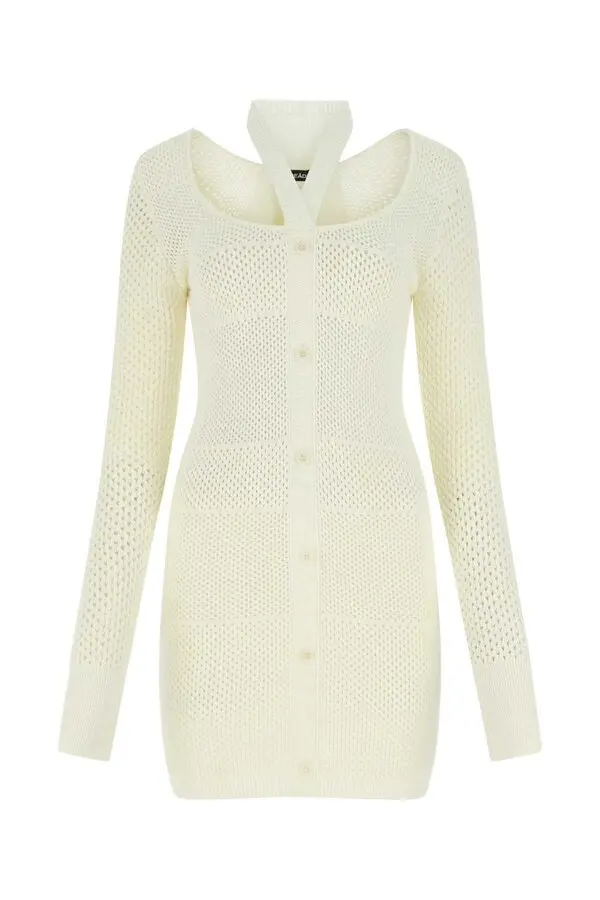 ANDREĀDAMO Stretch Viscose Blend Mini Dress