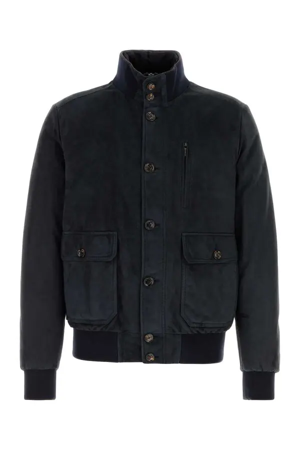 MOORER Adelsio Suede Down Jacket