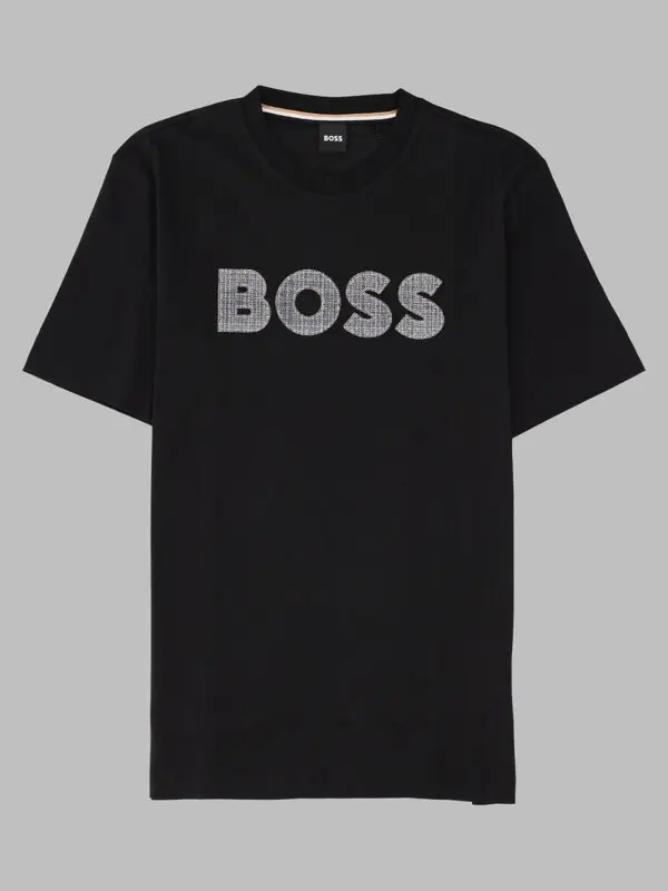 BOSS 100% Cotton T-shirt - Black