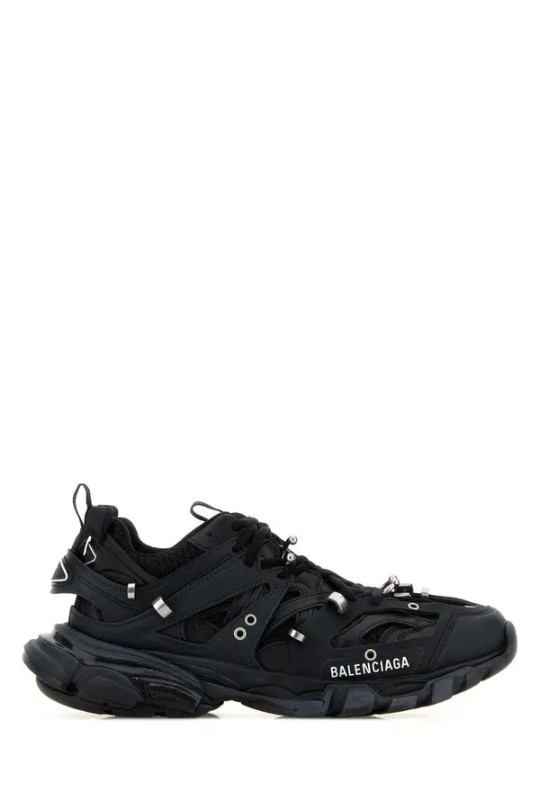 Balenciaga Track Piercing Rubber And Fabric Sneaker