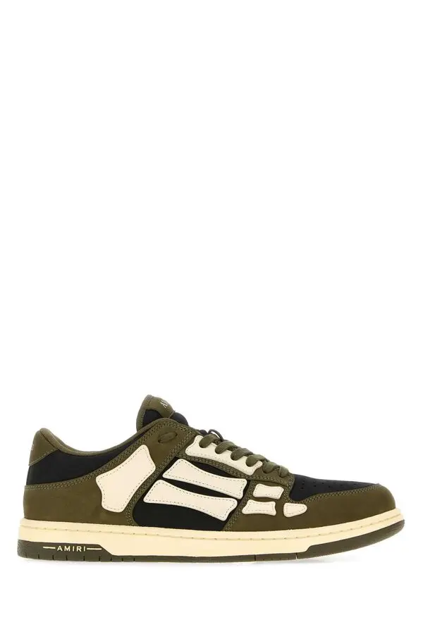 Amiri Suede Skel Low Top Sneakers