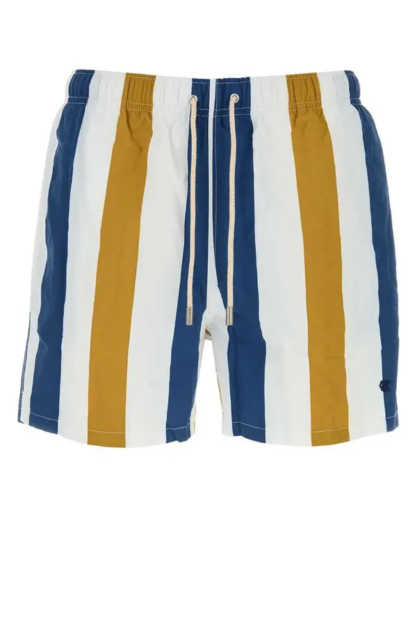 GALLO Striped Nylon Swimming Shorts - Stripped
