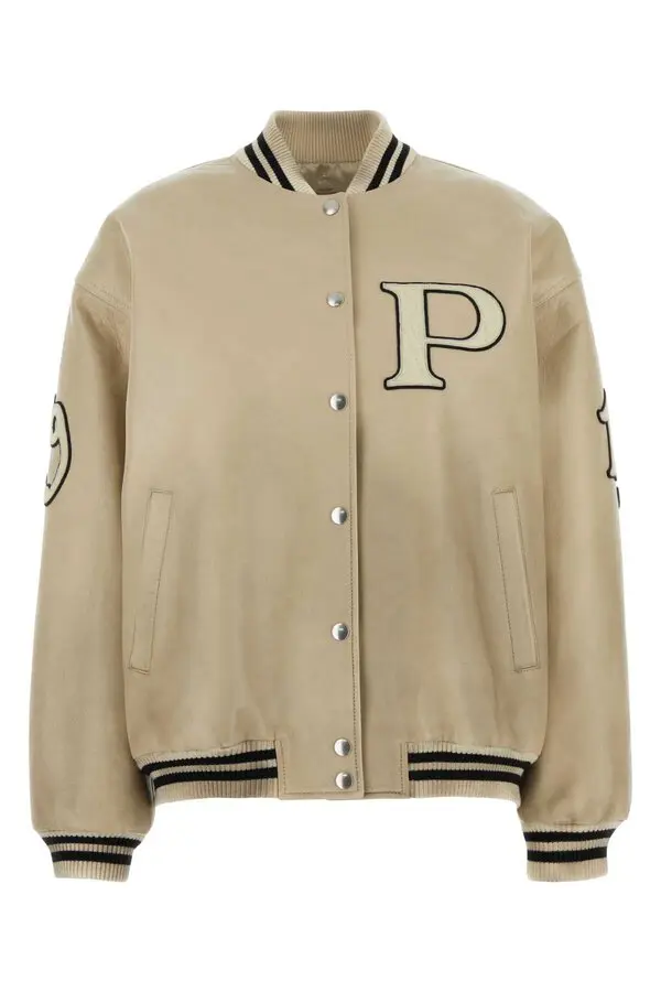 Prada Leather Bomber Jacket