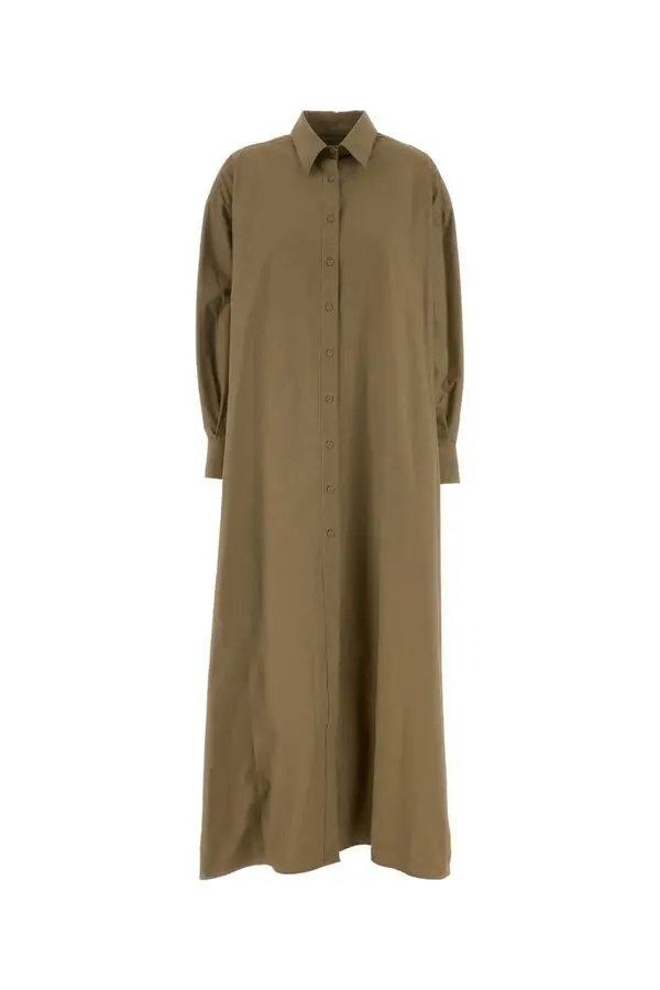 ARMARIUM Stretch Poplin Oversize Shirt Dress