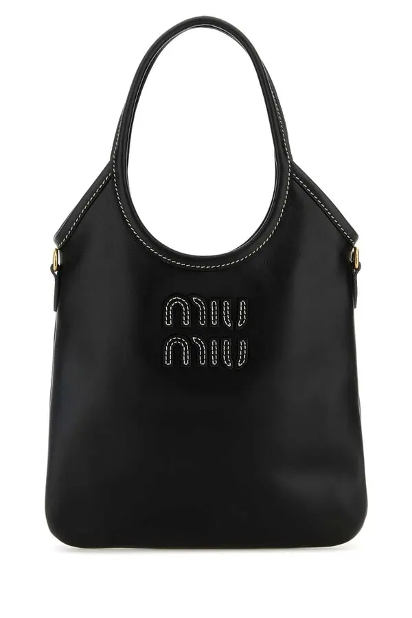 Miu Miu Mini Leather Shopping Handbag 20 Cm