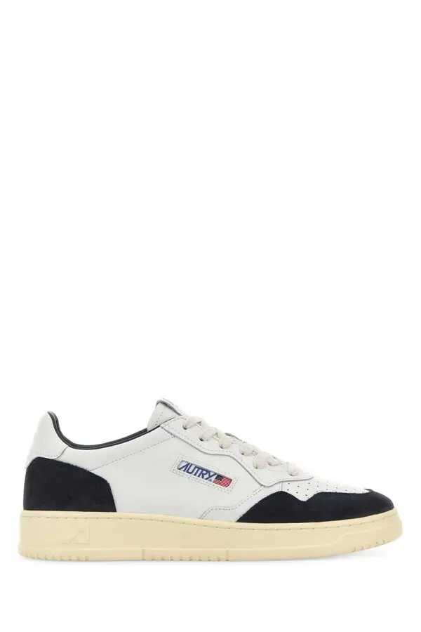 AUTRY Medalist Leather Low-top Sneakers - White