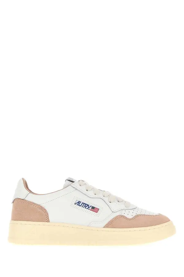 AUTRY Leather Medalist Sneaker - White