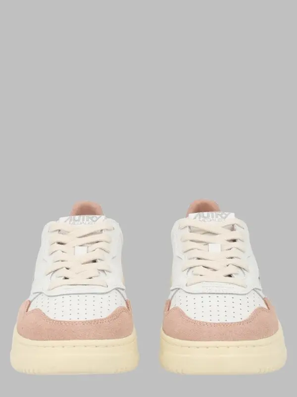 AUTRY Leather Medalist Sneakers - White