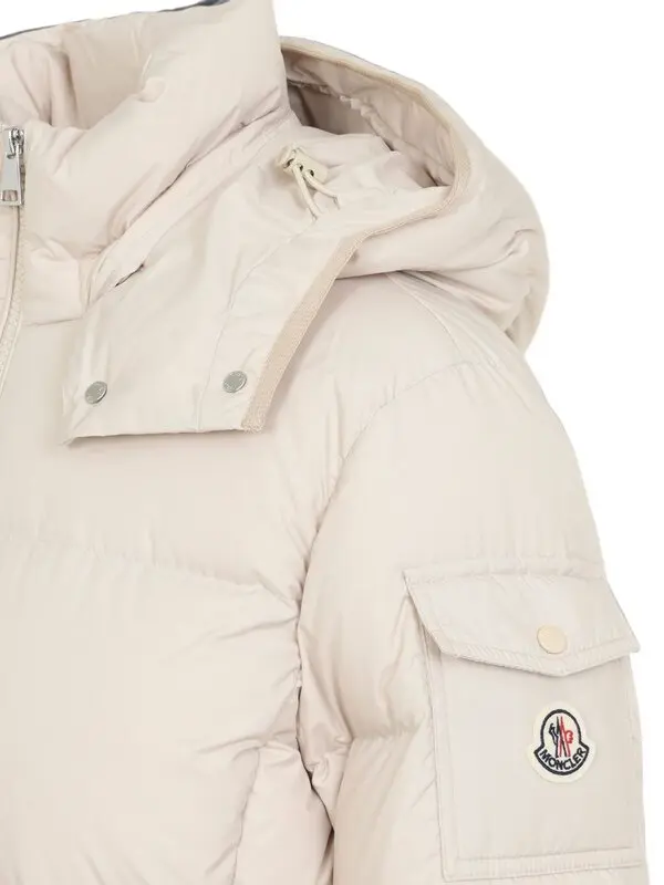 Moncler Fourmines Short Down Jacket With Hood - Pink