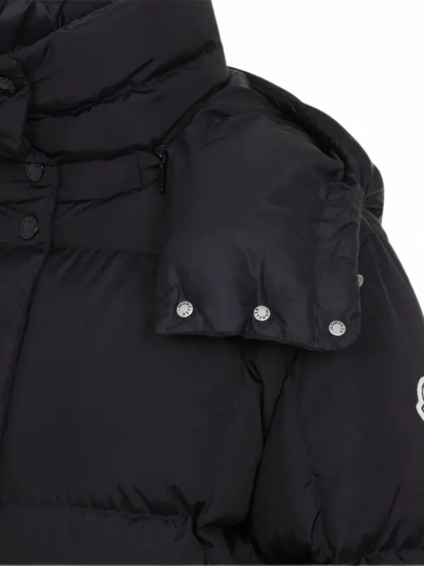 Moncler Castelnew Short Down Jacket - Black