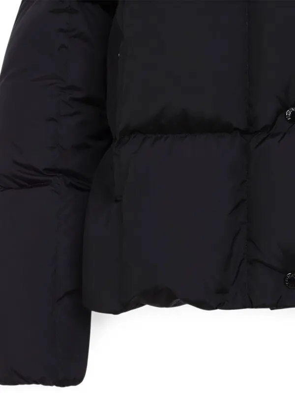 Moncler Castelnew Short Down Jacket - Black