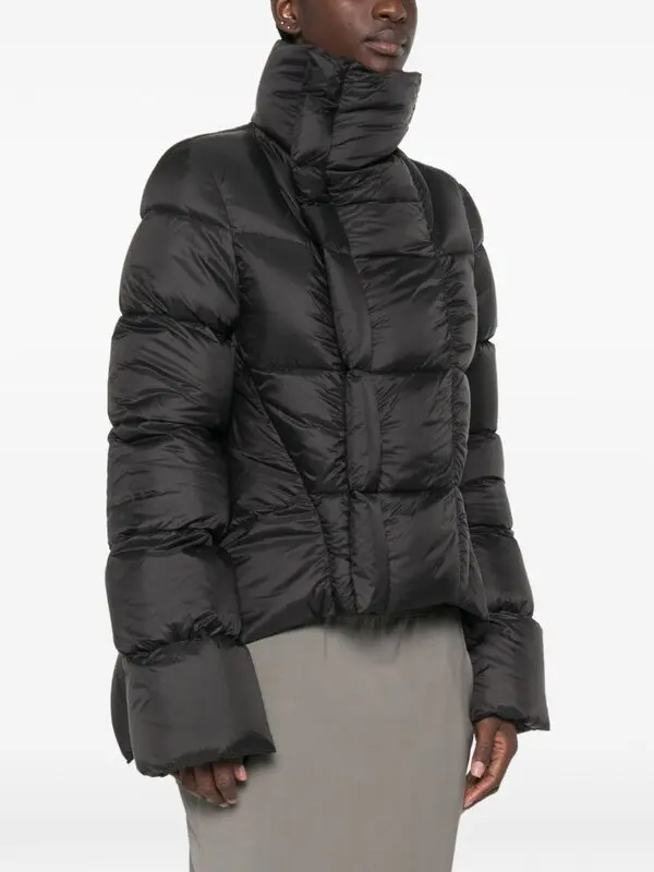 Rick Owens Short Down Jacket - Black