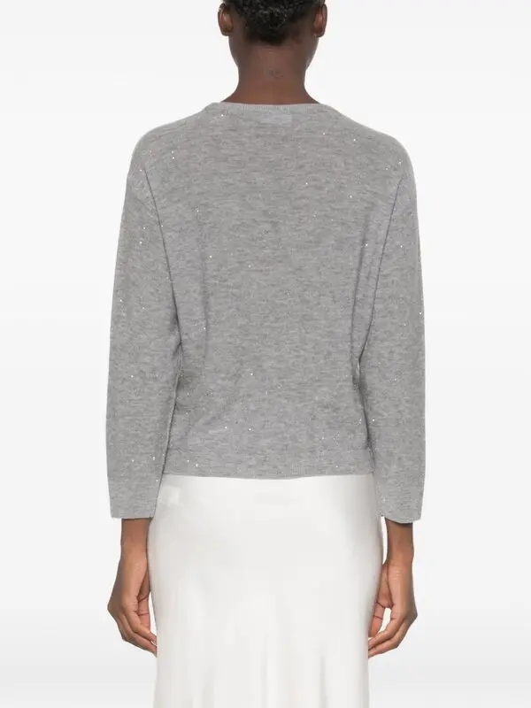 Fabiana Filippi Wool Crewneck Sweater