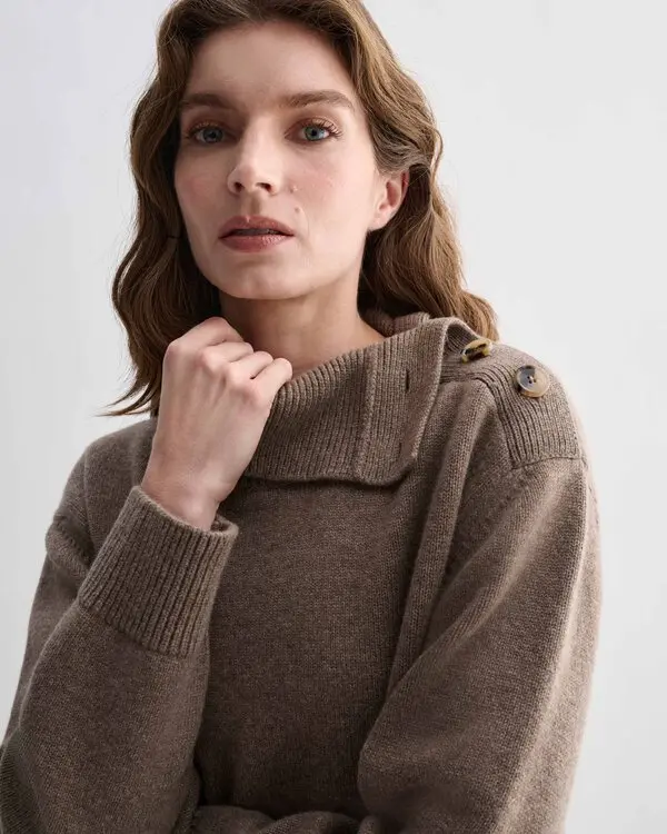 Veronica De Piante Cielo Sweater In Wool Cashmere