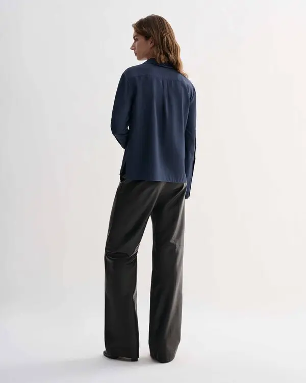 Veronica De Piante Livia Silk Shirt - Blue