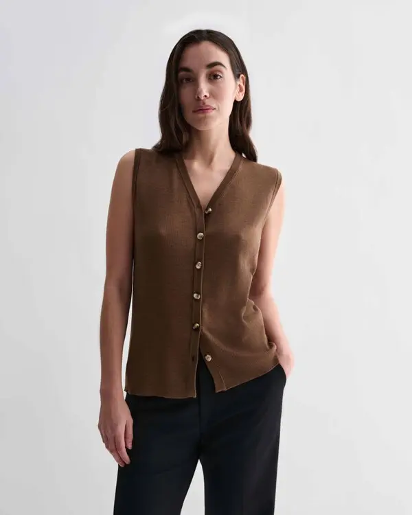 Veronica De Piante Alice Merino Wool Vest