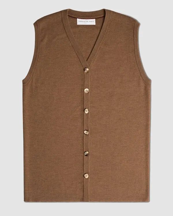 Veronica De Piante Alice Merino Wool Vest