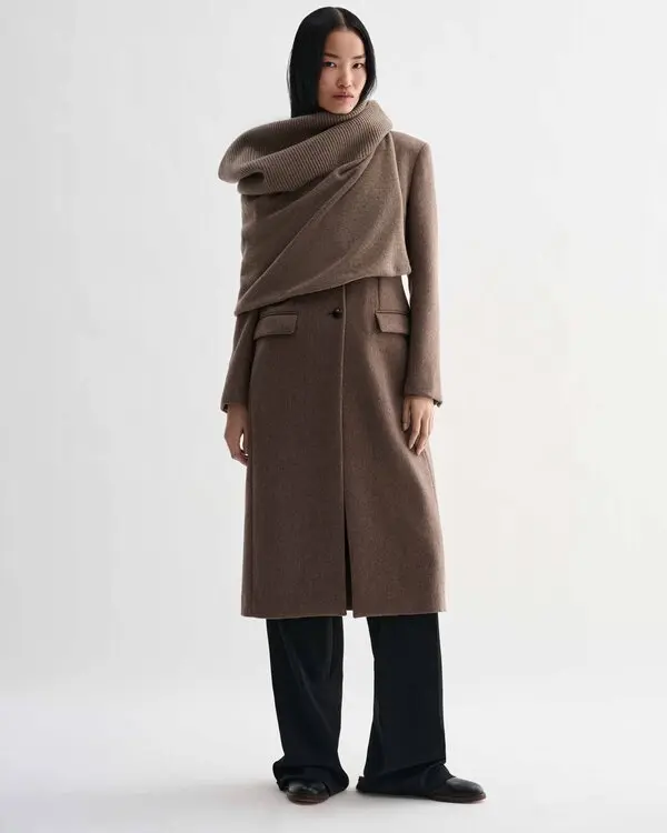 Veronica De Piante Caro Snood In Wool Cashmere