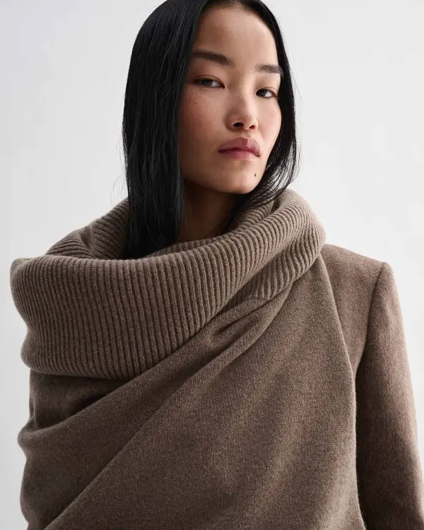 Veronica De Piante Caro Snood In Wool Cashmere
