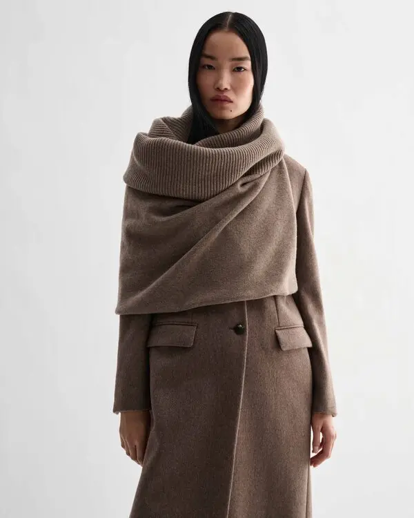 Veronica De Piante Caro Snood In Wool Cashmere