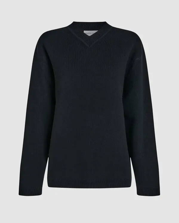 Veronica De Piante Elara Cashmere Sweater - Black