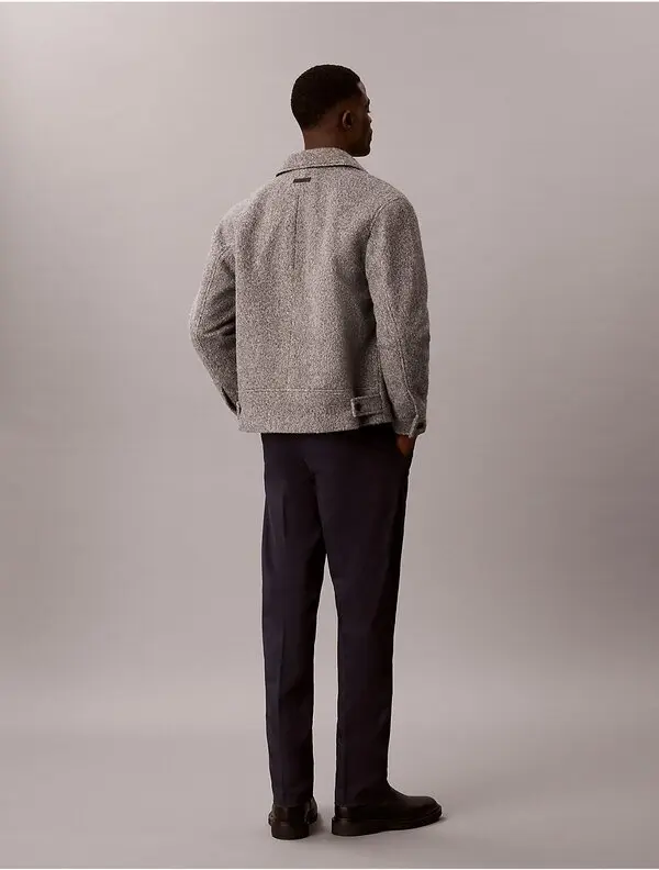 Calvin Klein Sateen Chino Pants - Dark Sapphire