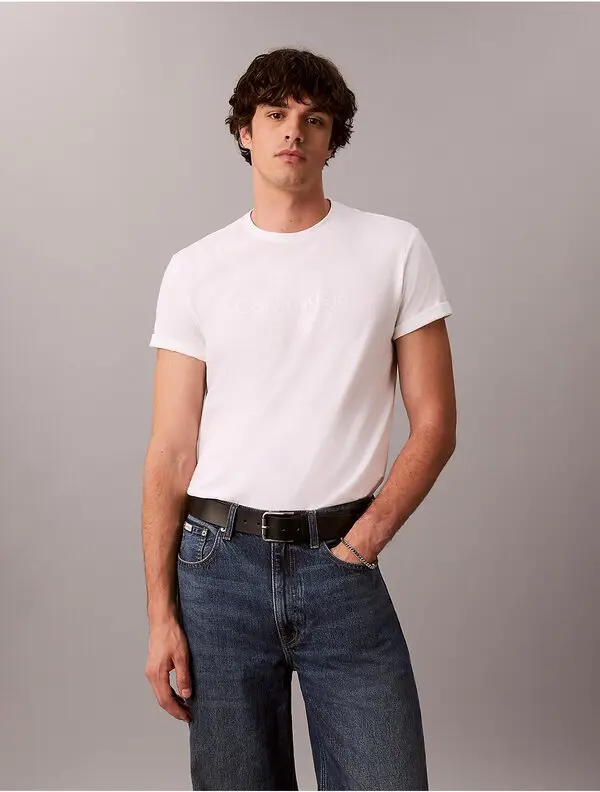 Calvin Klein Graphic Tee - Bright White