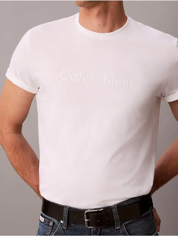 Calvin Klein Graphic Tee - Bright White