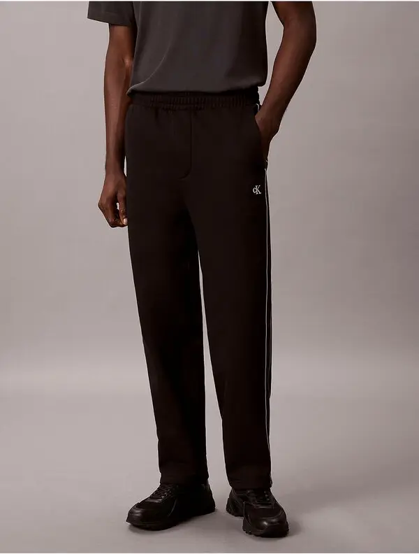 Calvin Klein Tape Fleece Sweatpants - Black