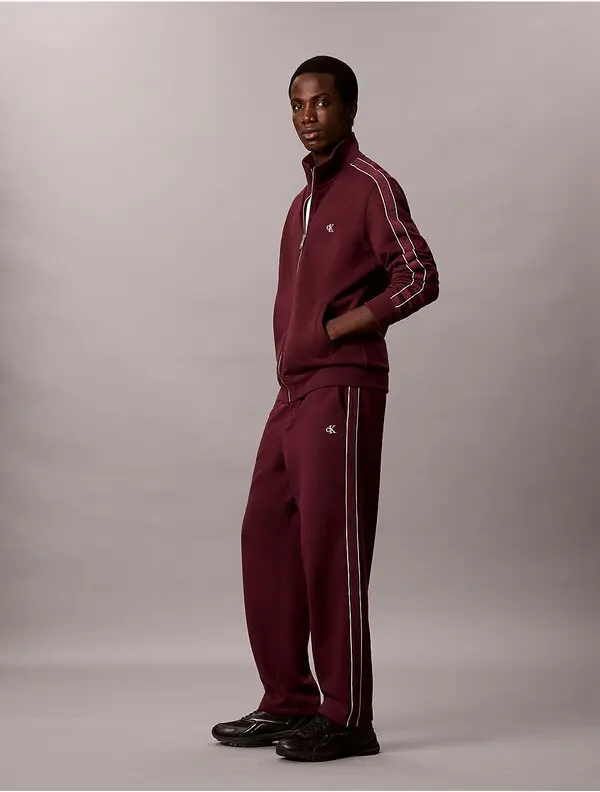Calvin Klein Tape Fleece Sweatpants - Winetasting