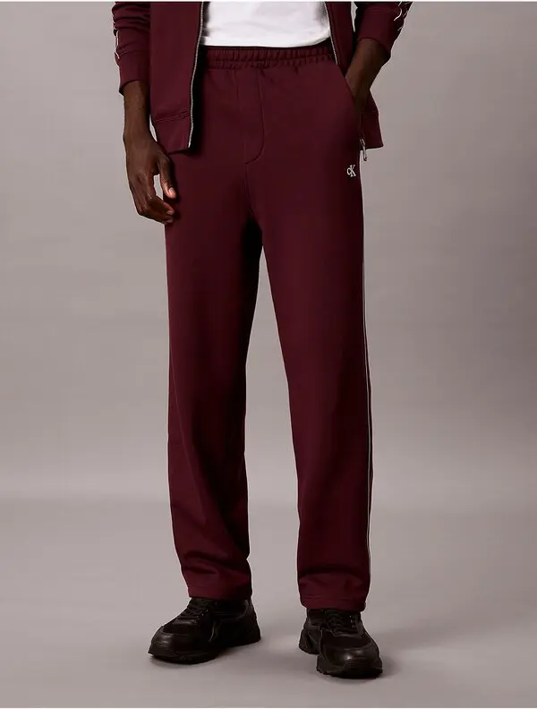 Calvin Klein Tape Fleece Sweatpants - Winetasting