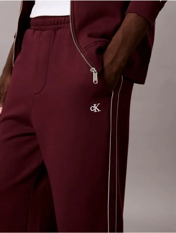Calvin Klein Tape Fleece Sweatpants - Winetasting