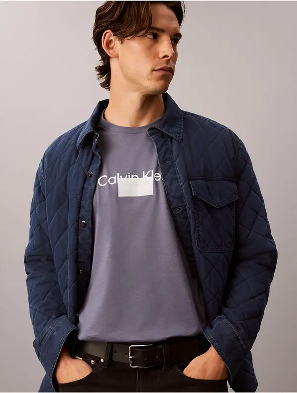 Calvin Klein Box Logo Crewneck Tee