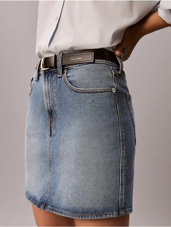 Calvin Klein 90s Denim Mini Skirt