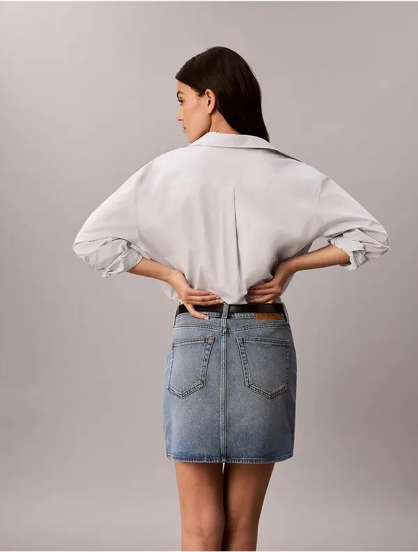 Calvin Klein 90s Denim Mini Skirt