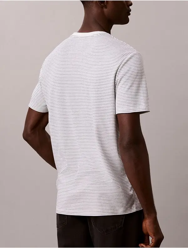 Calvin Klein Supima Cotton Stripe Tee