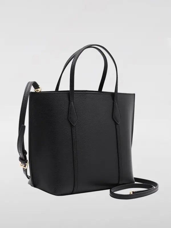 Tory Burch Perry Mini Grained Leather Handbag With Removable Pouch