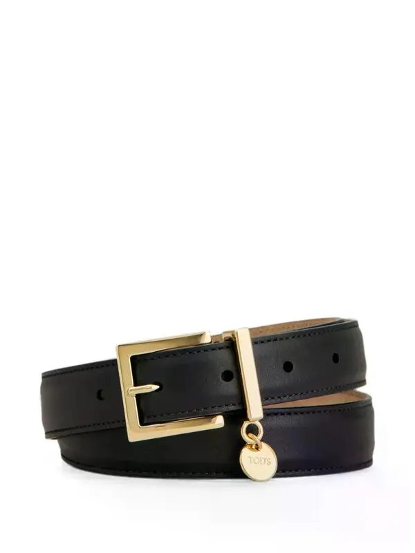 TOD'S Logo Charm Belt