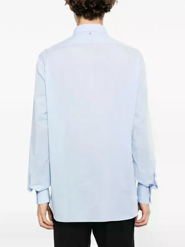TOM FORD Washed Muslin Shirt - Blue