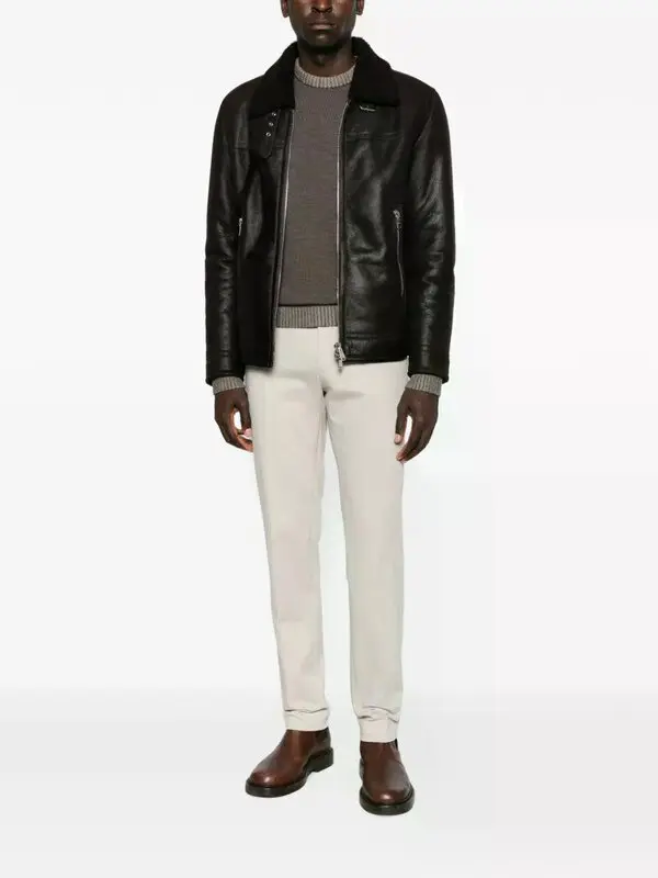SLOWEAR Slim-fit Tailored Trousers