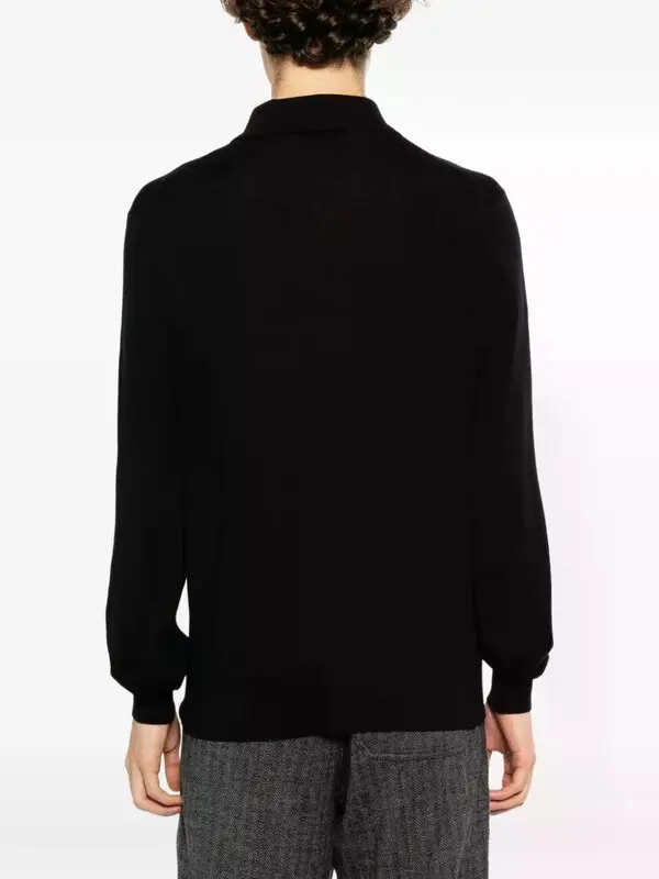 TOM FORD Long-sleeve Polo Shirt