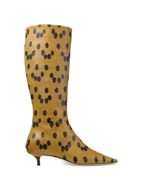 JIMMY CHOO Amis Kb Knee-high Boots - Neutrals