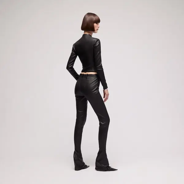 Gucci Lightweight Stretch Leather Jacket