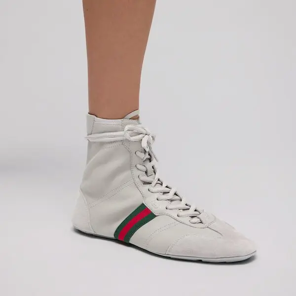 Gucci Flex High-top Sneaker - Grey