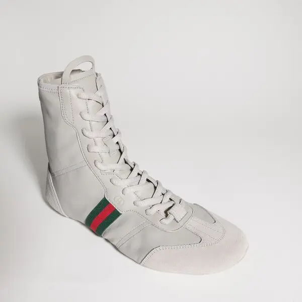 Gucci Flex High-top Sneaker - Grey