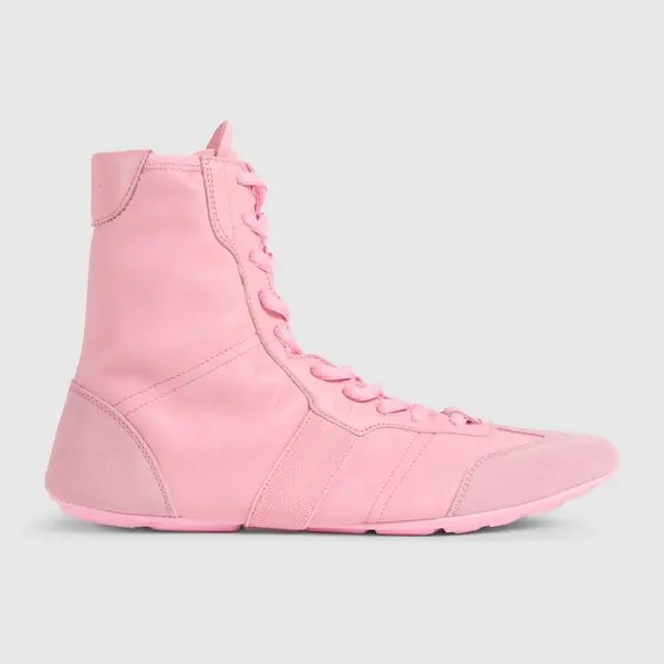 Gucci Flex High-top Sneaker Suede - Pink